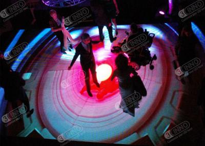 China Indoor Concert LED Dancing Floor Display  SMD LED Lightweight Die Casting Cabinet for sale