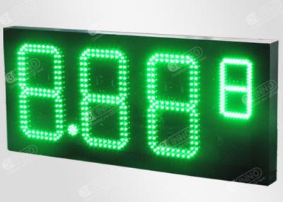 China LED Digital Gas Signage IP65 and High Brightness Tricolor Number LED Display for sale
