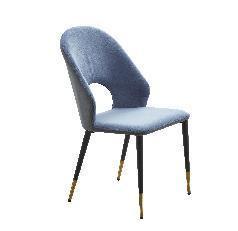 Cina 2pcs/Ctn Tessuto Sedia da pranzo imbottita per il tempo libero Diversi colori Alto comfort in vendita
