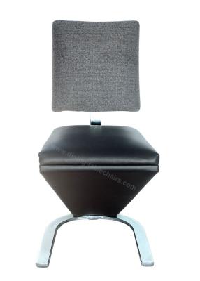 China Bruine het Dineren van Seat Pu Stoelen, de Binnenstoel van de Woonkamer Moderne Vrije tijd Te koop
