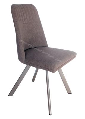 China Polyester Stof Beklede het Dineren Stoelen, de Binnenstoel van de Vrije tijdswoonkamer Te koop
