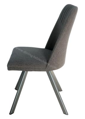 China Polyester Stof Beklede het Dineren Stoelen, de Binnenstoel van de Vrije tijdswoonkamer Te koop