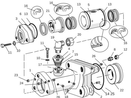 Quality Sand-vik DD/DL Flush Head Seals15020678 for sale