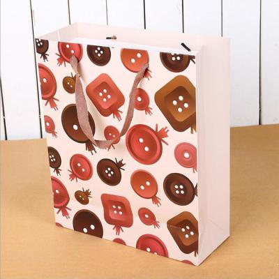 China cufflinks design gift paper bags custom artwork printing available for gift store for sale
