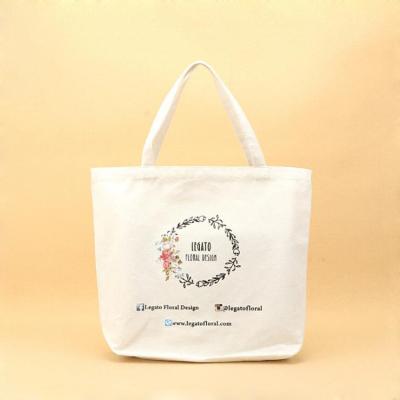 China durable cotton totes bottom gusset design canvas shopping bags with logo pattern printed for sale