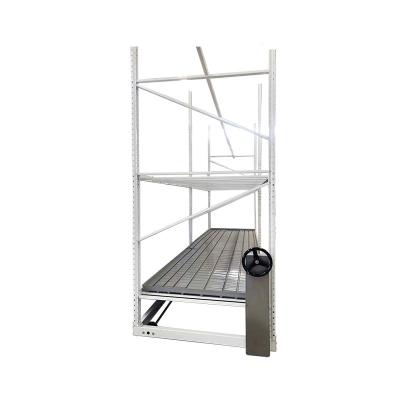 China 4 Wheels Greenhouse Rolling Benches With Wheel Lock And Hot Dip Galvanized Brackets for sale