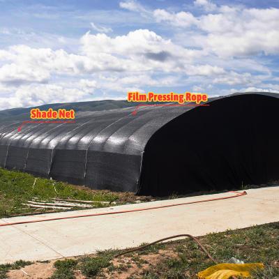 중국 측면 높이 1.2-1.8m 및 아치 공간 1-1.5m 버섯 폴리 터널 온실 UV 보호 판매용