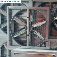 China Single / Multi Span Greenhouse Negative Fan Cooling Pad Cooling System for sale