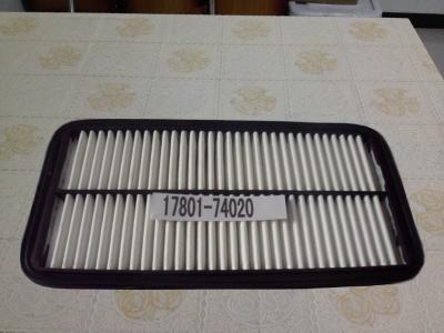China 17801-74020 soft PP air filter toyota manufacturer for sale