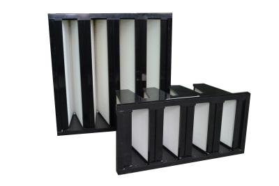 China Medium Efficiency V Bank Air Filter for sale