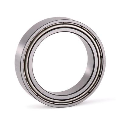 Double row angular contact ball bearings of thin wall