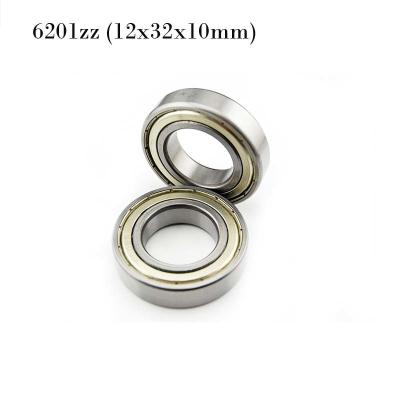 China Deep groove ball bearings of 6201ZZ bearing steel for sale