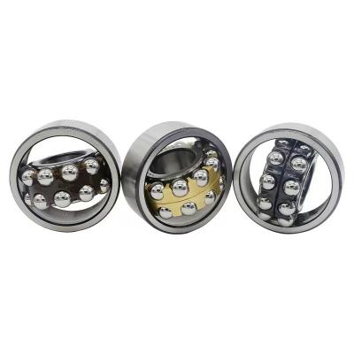 China Wholesale Self-Aligning Ball Bearings Supplier 1204 1205 1204 1206 1213 1215 Open Type Chrome Steel Bearings for Transmission for sale