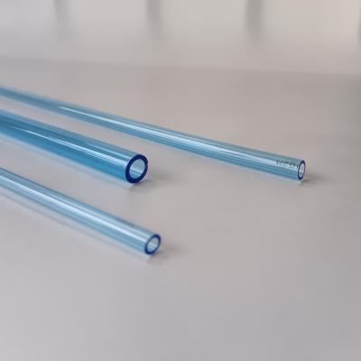 China Wholesale 8mm ID Plastic Medical Grade PVC PU Transparent Clear Fiber Flexible Water Pipe Tubing Air Clear PU Hose for sale