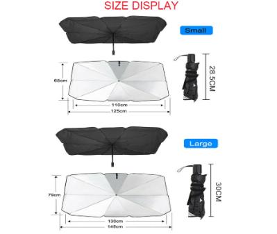 China Car Umbrella Sun Uv Protection Sun Shade Windshield Sunshade Car Front Side Window Umbrella for Car for sale