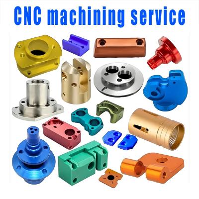 China Custom CNC Machining Services Aluminum Anodized Metal & Plastic Parts Processing for Non-Standard Components CNC Turning Milling for sale