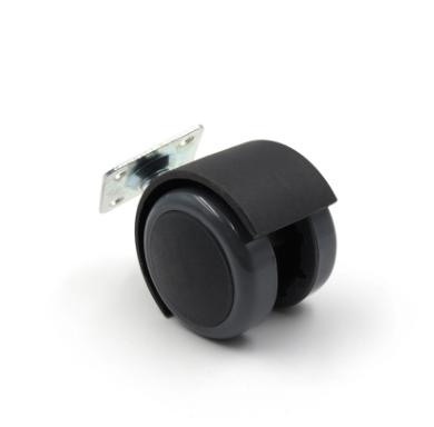 China Universal Mute Caster M8 Wheel 1.5Inch Replacement Furniture Table Drawers Cabinets Swivel Rollers 360 Degree Wheels for sale