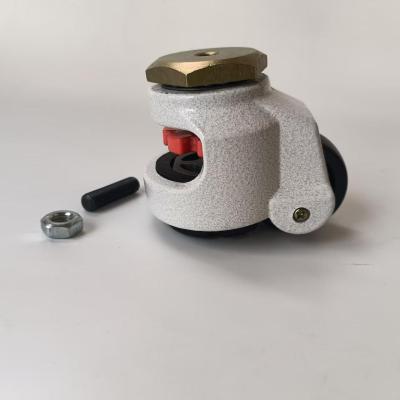 China Adjustable Height Heavy Duty Leveling Machine Caster Universal Anti-slip Wheel Machinery Caster for Vending ,Workbench Machine for sale