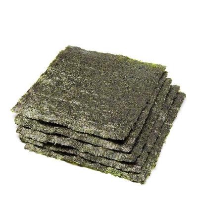 Fogli Nori essiccati di alghe 100 per busta Verde dorato per sushi