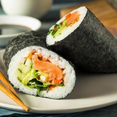 Cina Nori di alghe arrostite rettangolari ampiamente disponibili e realizzate con ingredienti di alghe in vendita