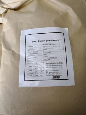 Cina Briciole di pane integrale sane gialle meno assorbimento di olio per il ristorante in vendita