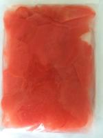 China Sushi Pickled Sliced Dried Ginger Root 10kg Carton Pink Organic Ginger for Export for sale
