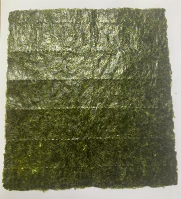 China Sushi Nori Green Roasted Seaweed Dried Nori for Sushi Rolling for sale