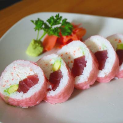 China Folhas de Mamenori coloridas Laranja, Amarelo, Verde, Rosa, Folhas de Creme de Soja para Sushi à venda