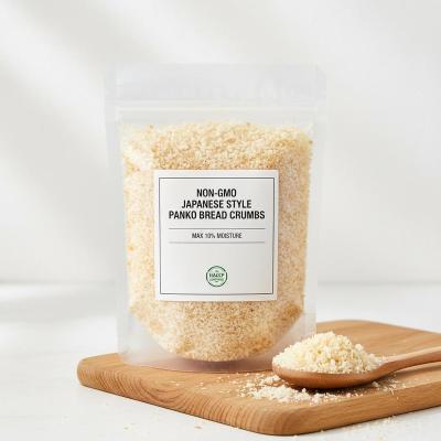 China Non-GMO Japanese Style Panko Bread Crumbs with Max 10% Moisture and HACCP Certification for sale