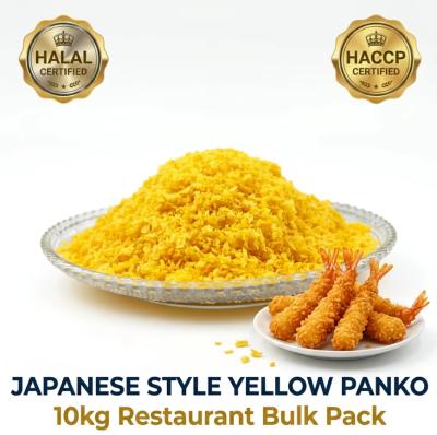 China Halal HACCP Certified Japanese Panko Breadcrumbs with 4-6mm Size for Low Oil Absorption in Fried Foods for sale