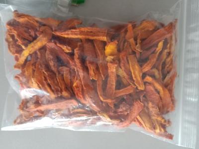 中国 乾燥した涼しい場所の貯蔵によって乾燥されるカボチャ切れ100 - 120の網のオレンジ色 販売のため
