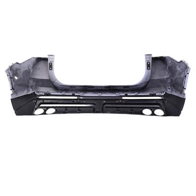China F16-2804510 CA/CC Rear Bumper Assembly Khaki White With Muffler Holes For 2022 JETOUR Dashing for sale