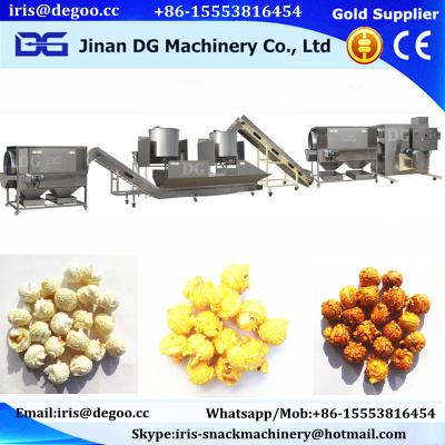 China Made in China Food business continuous hot air popped sweet the popcorn machine production line/making equipment Jinan D for sale