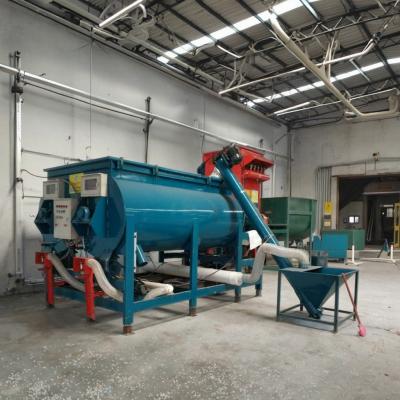 China Automatic Dry Powder Mortar Production Line for Simple Tile Adhesive and Wall Plastering Dry Powder Mixer for sale
