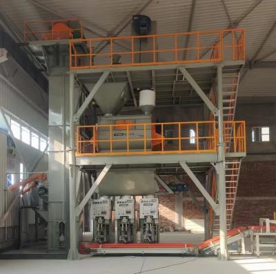 China Automatic Tile Adhesive Dry Mortar Production Line Price Sand Cement Ready Mix Dry Mortar Mixer for sale
