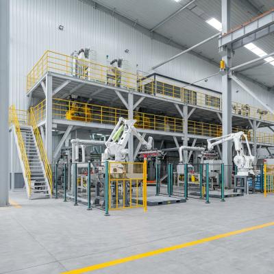 China High Efficiency Tile Adhesive Making Machine Automatic Dry Powder Mortar Production Line Plant Factory Price One-Stop Solution for sale