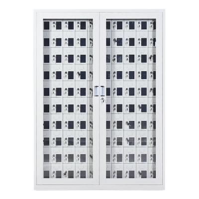 China 0.8-1.2mm Galvanized Sheet Smart Barcode Powered Cell Phone Locker Smart Package Locker for sale