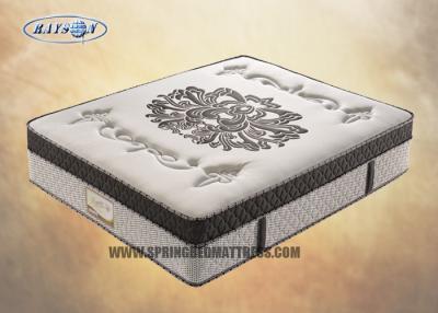 China Luxury Euro Top Pocket Spring Mattress With Memory Foam Two Layers for sale