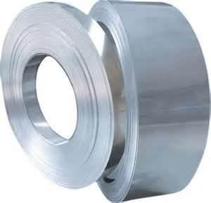 China Tensile strength Cold rolled electrical heat Prime packing Blue Steel Packing Strip for sale