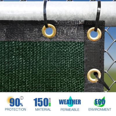 China para-brisas exterior do balcão do patamar de 150gsm Mesh Privacy Screen For Deck à venda