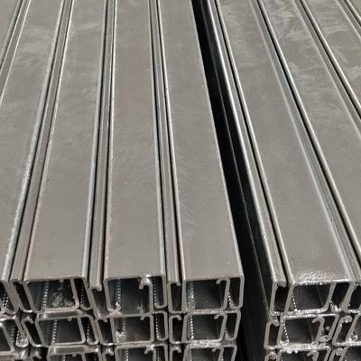 China High Strength Solid C Strut Channel Zinc Coated For Solar Panel Mounting System for sale