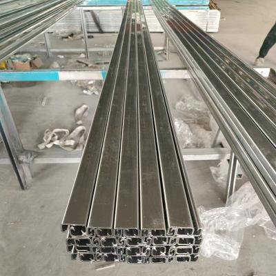 China Hot Dip Galvanized 41x41 Unistrut Channel Heavy Duty Solid Strut Channel for sale