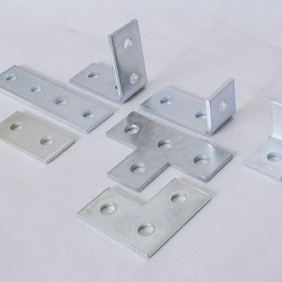 China Multi hole Unistrut Angle Fittings Adjustable Strut Channel Mounting Bracket for Construction for sale
