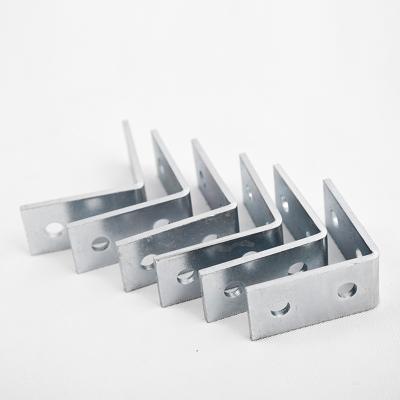 China Flat Plate Unistrut Strut Channel Fittings Galvanized Corner Gusset Plate for sale