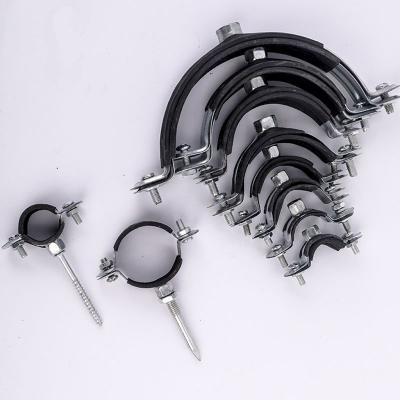 China Pre Galvanized Unistrut Fittings Pipe Clamp Adjustable For HVAC System for sale