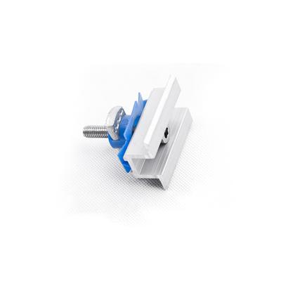 China PV Panel Solar Mounting Bracket Aluminum Solar Clamp 2.0mm–4.0mm Thickness for sale