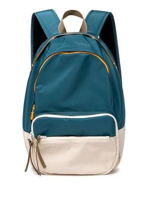 China Farbblockade Design Leichtgewicht Schul Rucksack 18,5 Zoll Rucksack zu verkaufen