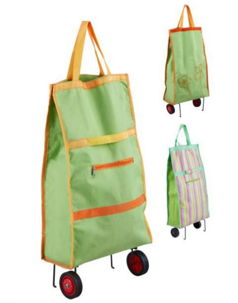 Fashionable Reusable Ladies Shopping Trolley Bag with 20-30kgs Load Weight