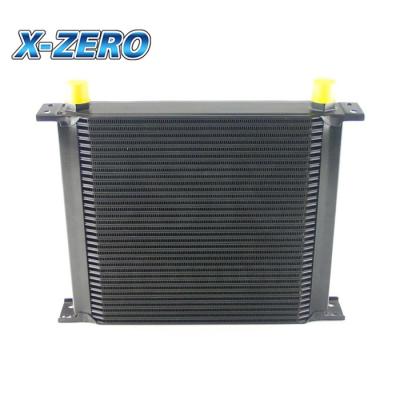 China Professional Universal Oil Coolers 34 Row Powder Coated Surface AN-10 Inlet / Outlet Size for sale