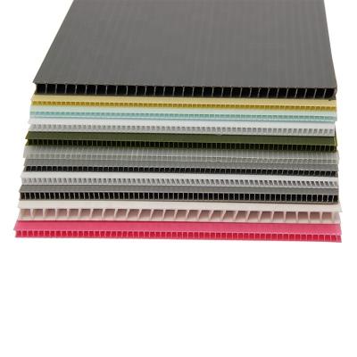 China Anti-static eco-friendly durable coroplast polypropylene corrugated plastic sheet pp hollow board for sale